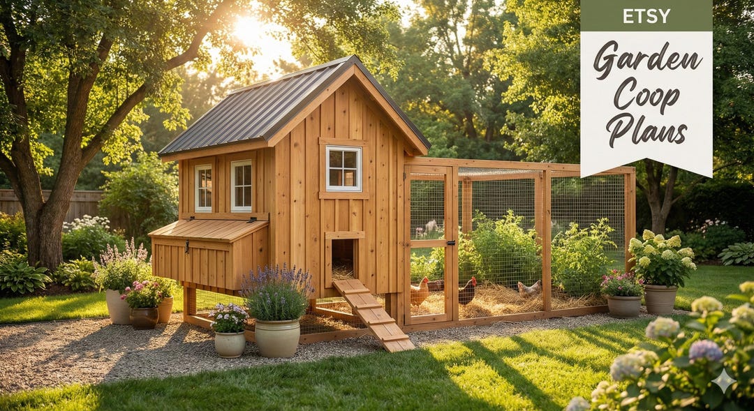3D Chicken Coop Plan | DIY Chicken Coop Blueprint, Wooden Coop Design ...