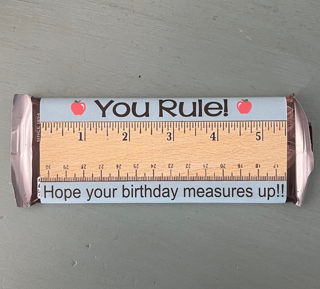 Chocolate Bar Gift Tag - Etsy