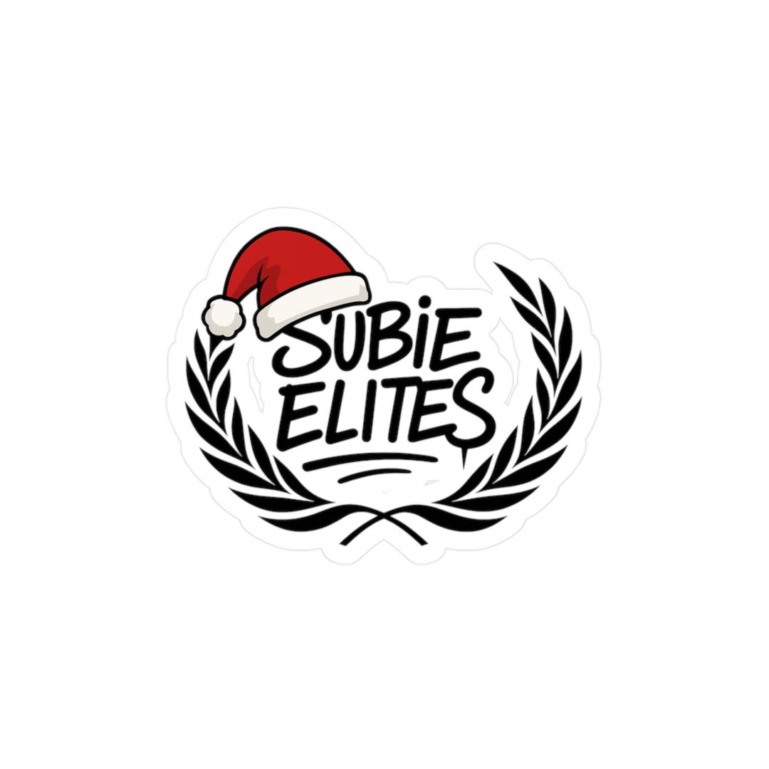 Subie Elites Holiday Crest Sticker - Etsy