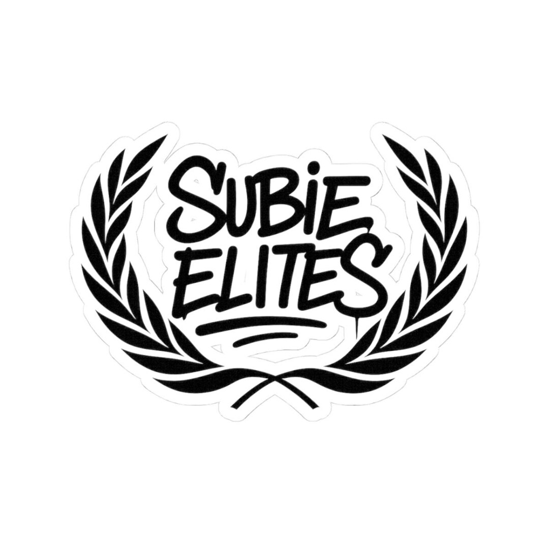 Subie Elites Vinyl Sticker - Subaru Car Decal - Etsy