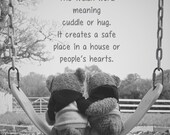Items similar to Cwtch Teddies On A Swing Fine Art Photograph Print ...