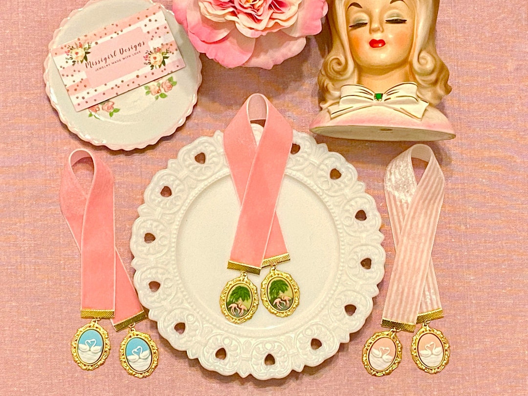 Bookmark/velvet Bookmark/pretty Bookmarks/cameo Bookmarks/gift for Her ...