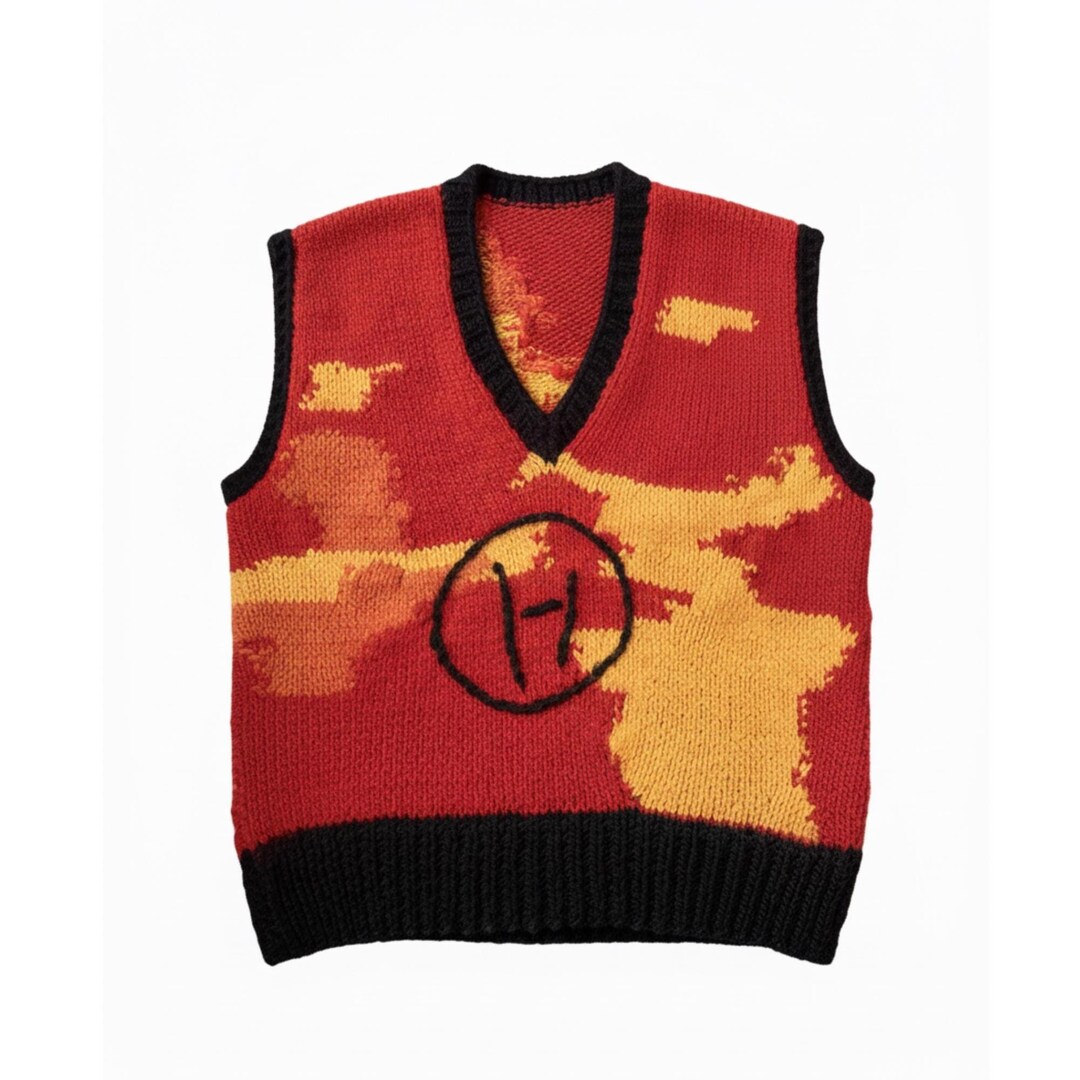 CLANCY Wool Vest | Twenty One Pilots Inspired Handmade Merch - Etsy