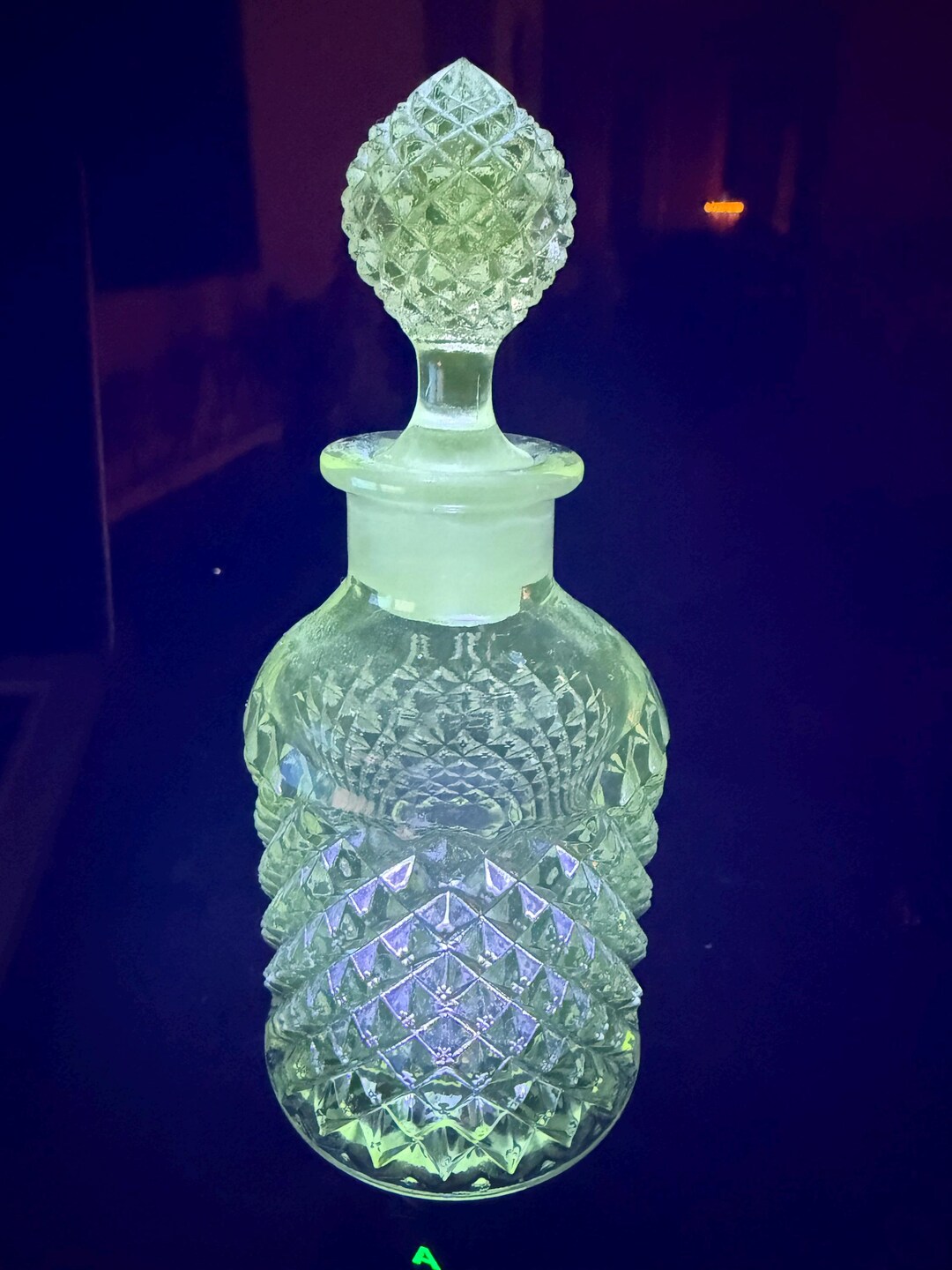 Antique Pineapple Cut Crystal Decanter With Pineapple Stopper ...