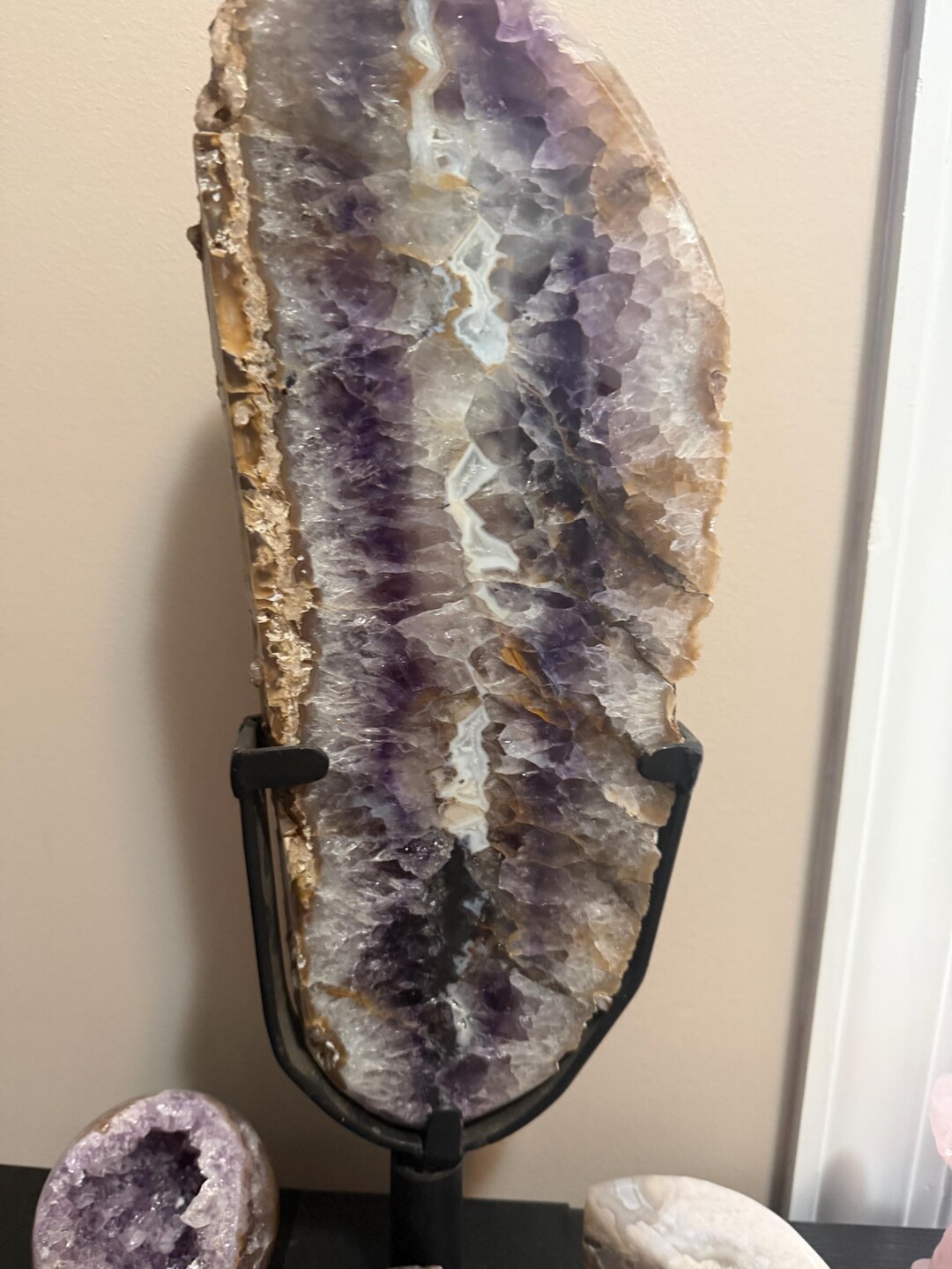 Amethyst Statement Piece - Home & Office Decor - Etsy