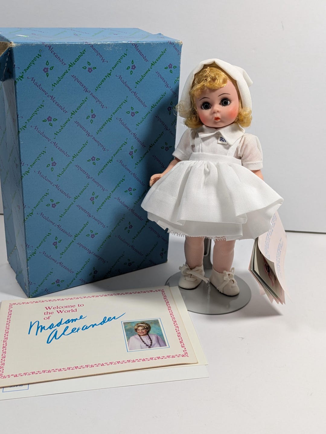 Madame Alexander Nurse 1991 Blonde RN Retired Collectible Doll - Etsy
