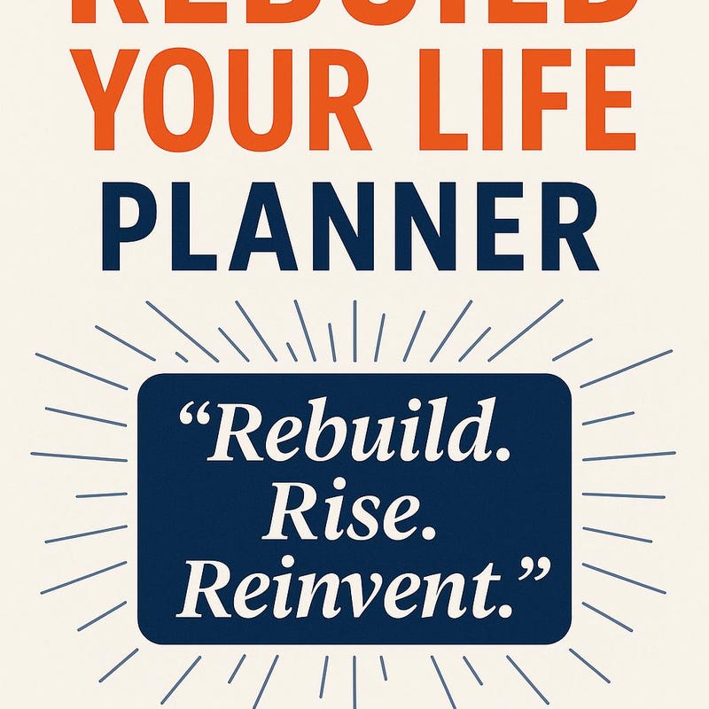 Planners to Rebuild - Etsy