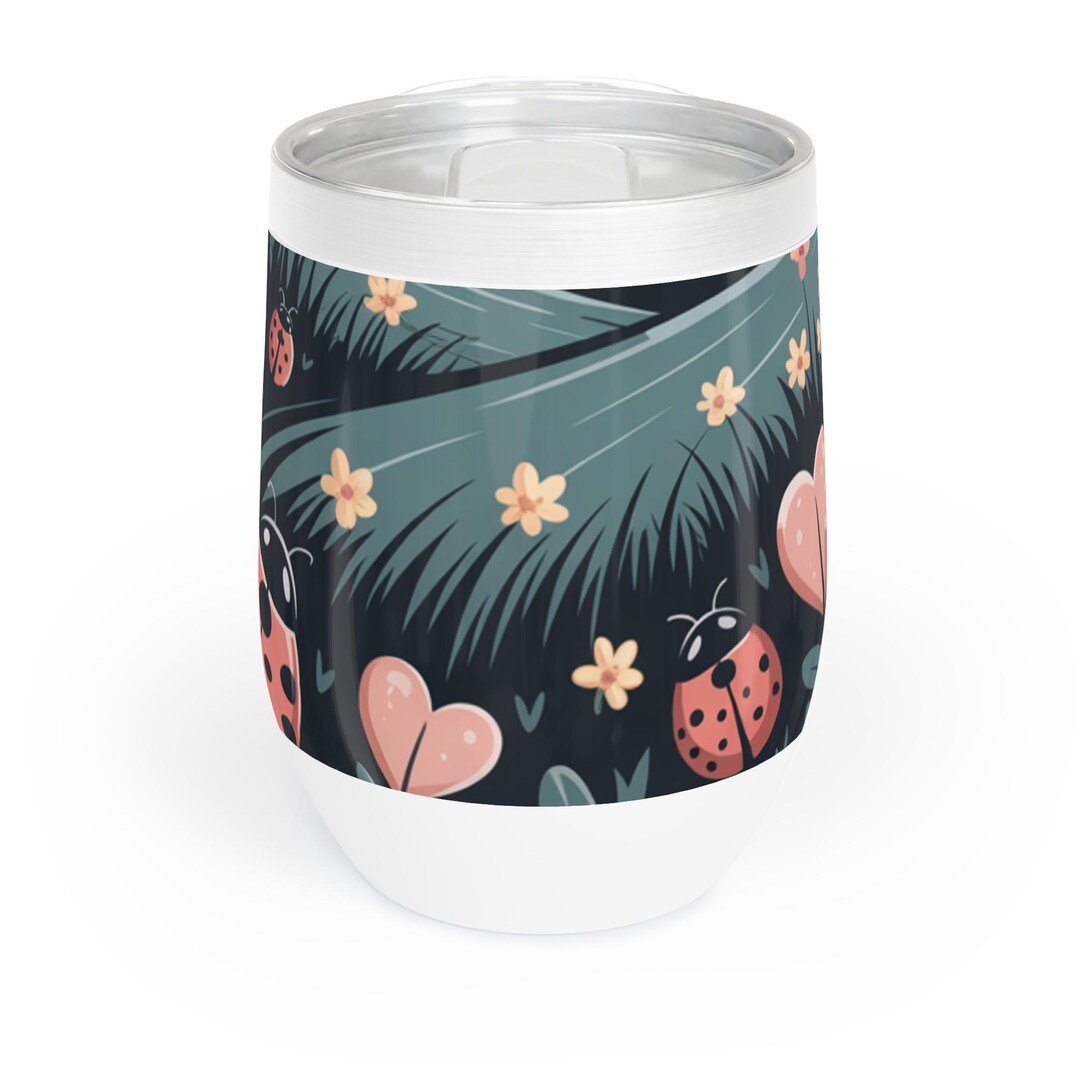 Wine Tumbler, Ladybug for My Lady Bugs - Etsy