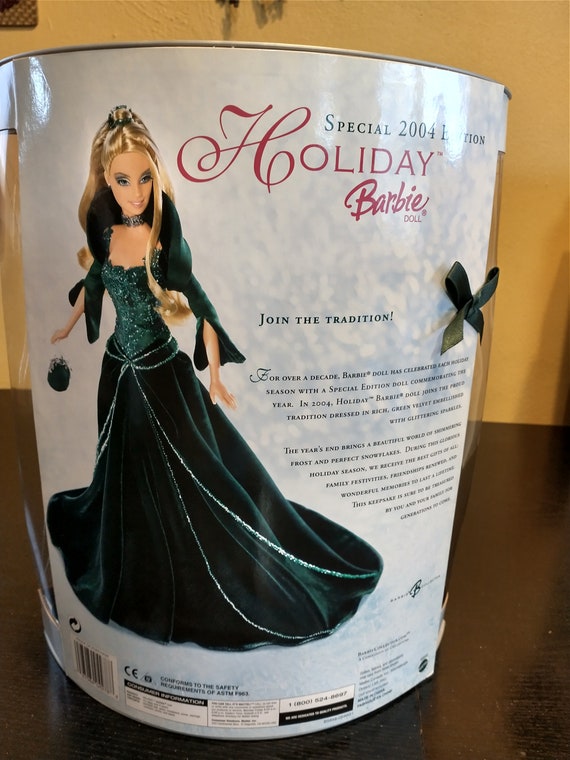 2004 Holiday Barbie In Box