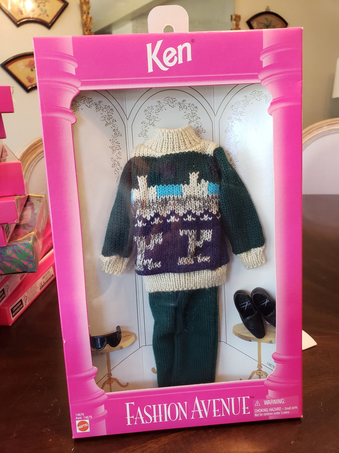 Barbie Ken Doll Clothes Vintage Sweater and Pants 1995 - Etsy