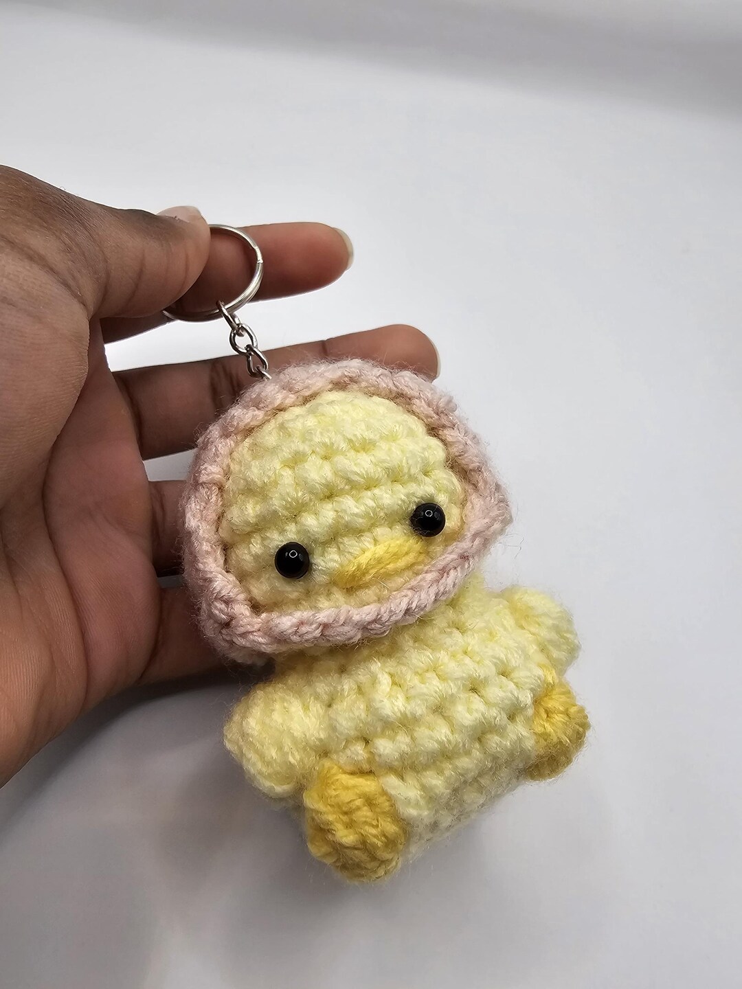 Crochet Duck Keychain | Soft Handmade Keychain | Gift for All Ages ...