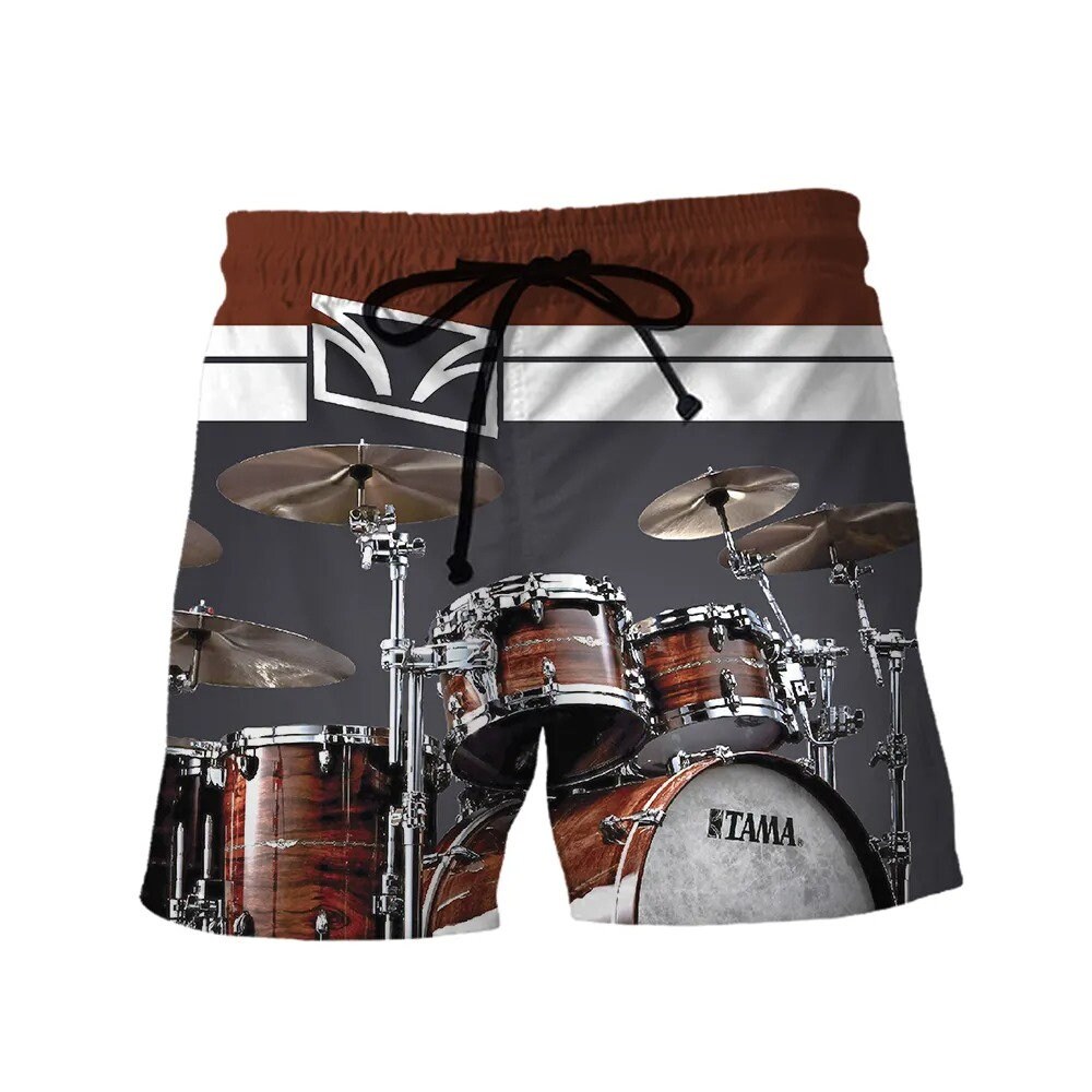 Drums 3D All Over Printed Clothes, Tama Music Drums Hoodie Shirt sold ...