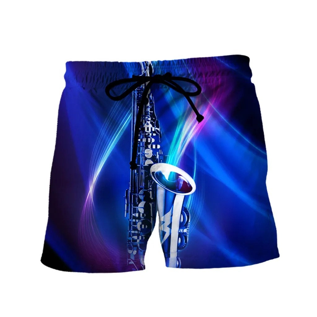 Jazz Saxophone 3D All Over Printed Clothes, Music Hoodie Shirt sold by ...