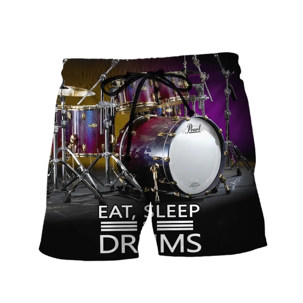 Drums 3D All Over Printed Clothes, Drums Music Hoodie Shirt sold by ...