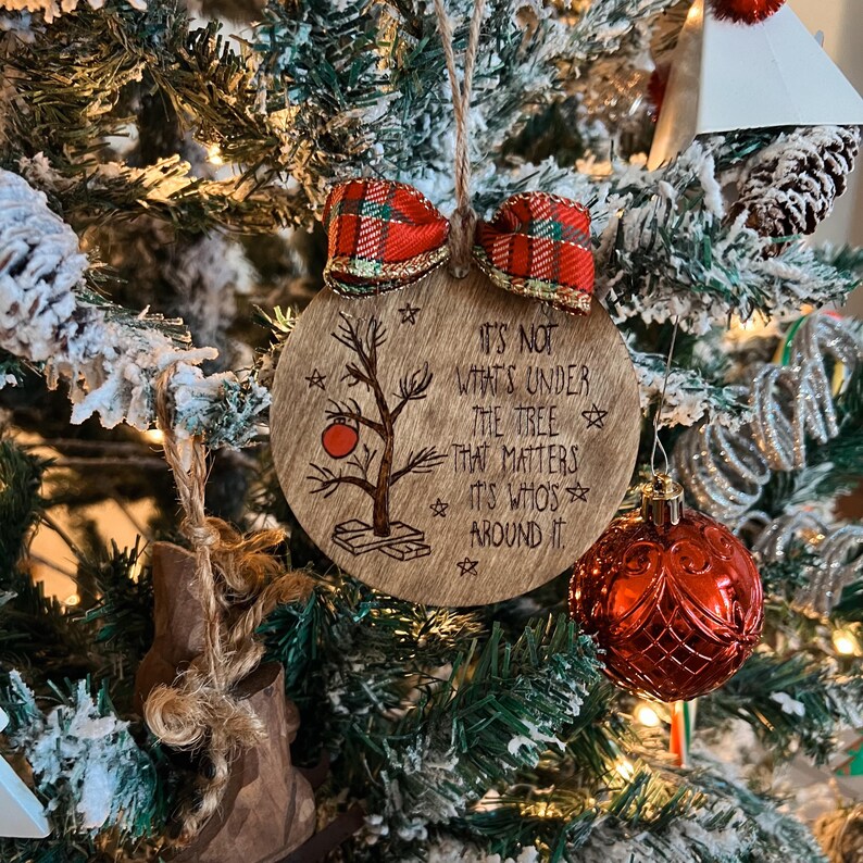 It’s Not What’s Under the Tree That Matters It’s Who’s Around It ...