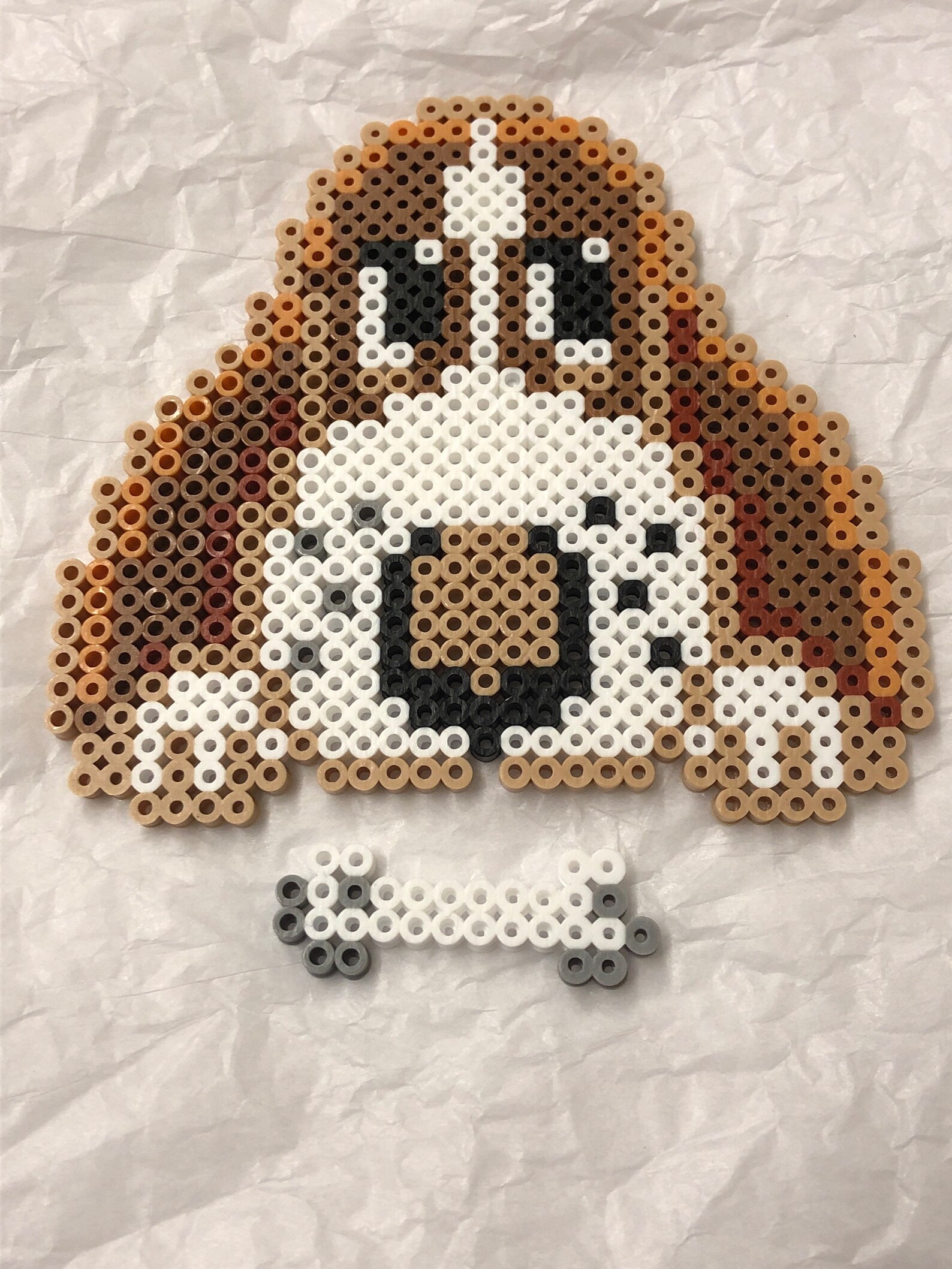 6x6 Base Perler Bead Animals Toucan, Lioness, Owl, Fox, Dog, & Gorilla ...