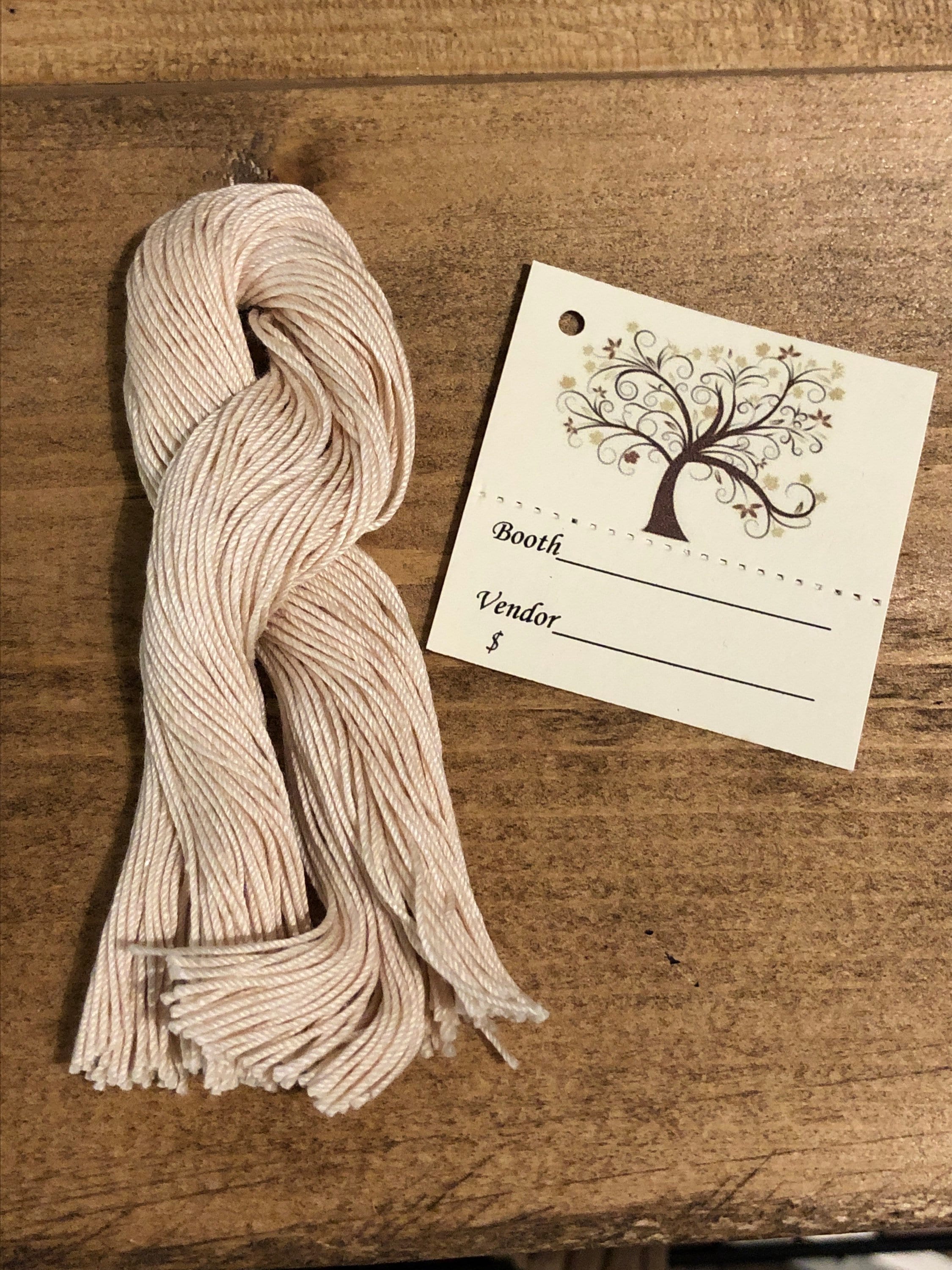 50 Perforated Price Tags 2x2 110 Lb Cream Cover Stock With 100% Cotton ...