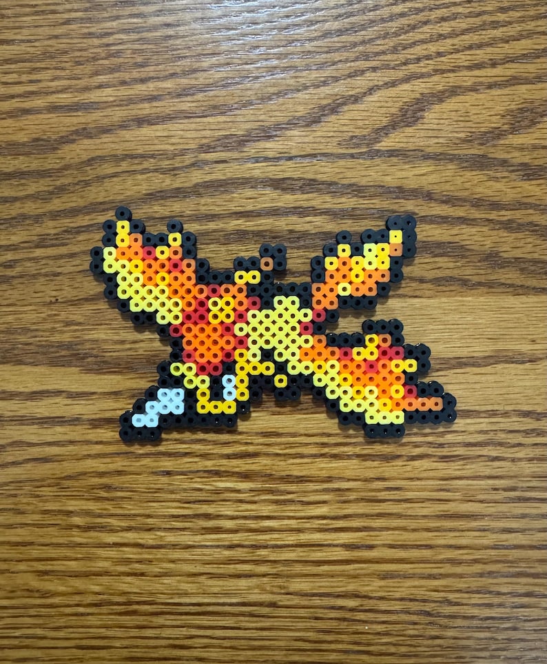 Legendary Pokémon Perler Art | Zapdos | Articuno | Moltres | 8-bit ...