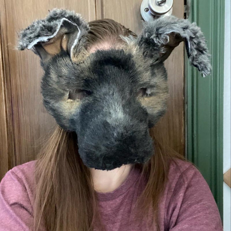 Therian Dog Mask - Etsy