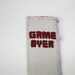 Game Over Bookmark Cross Stitch - Etsy