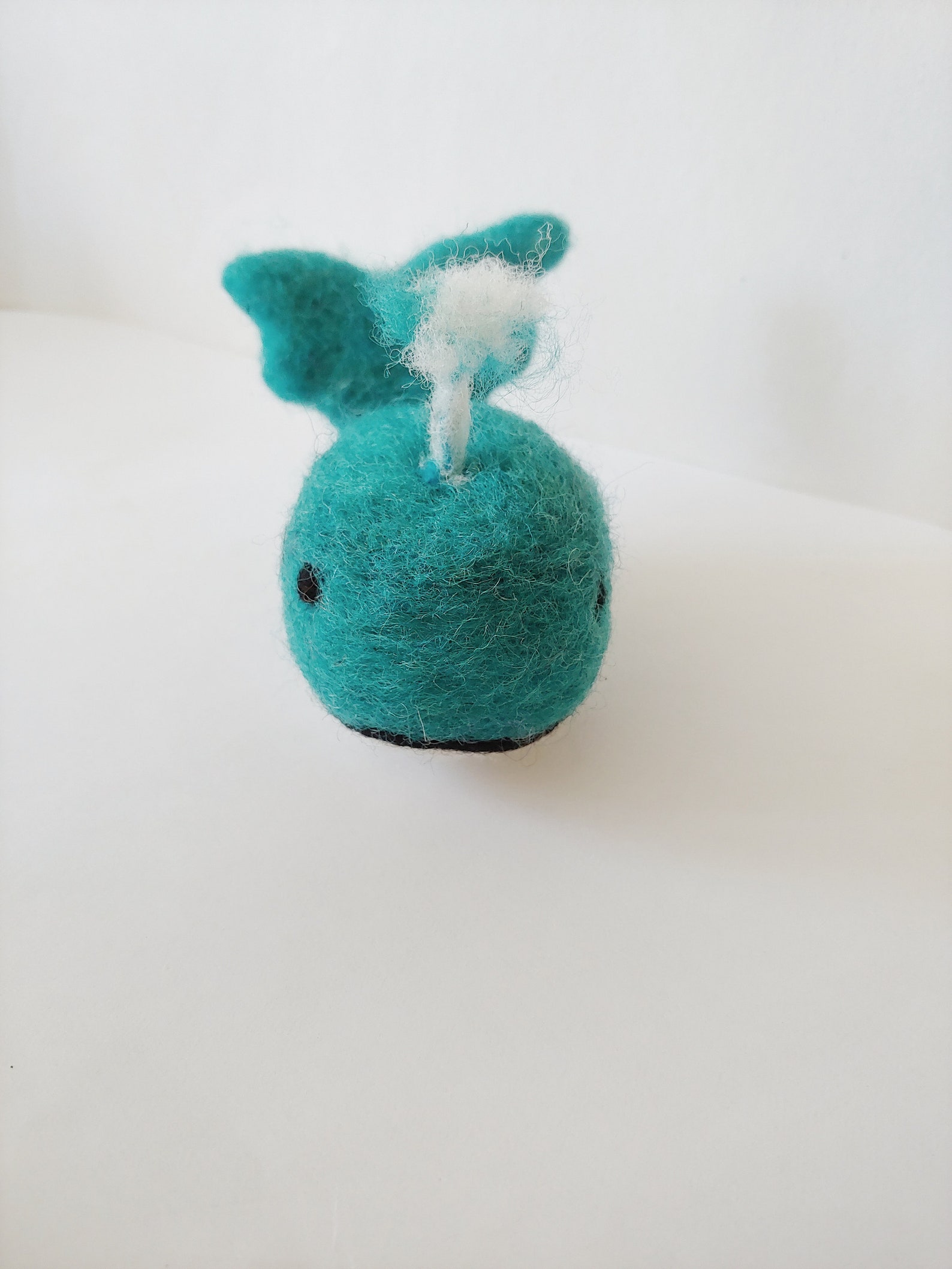 Miniature Whale Needle Felted Sculpture - Etsy