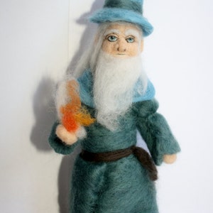 Wizard Soft Sculpture Needle Felted - Etsy