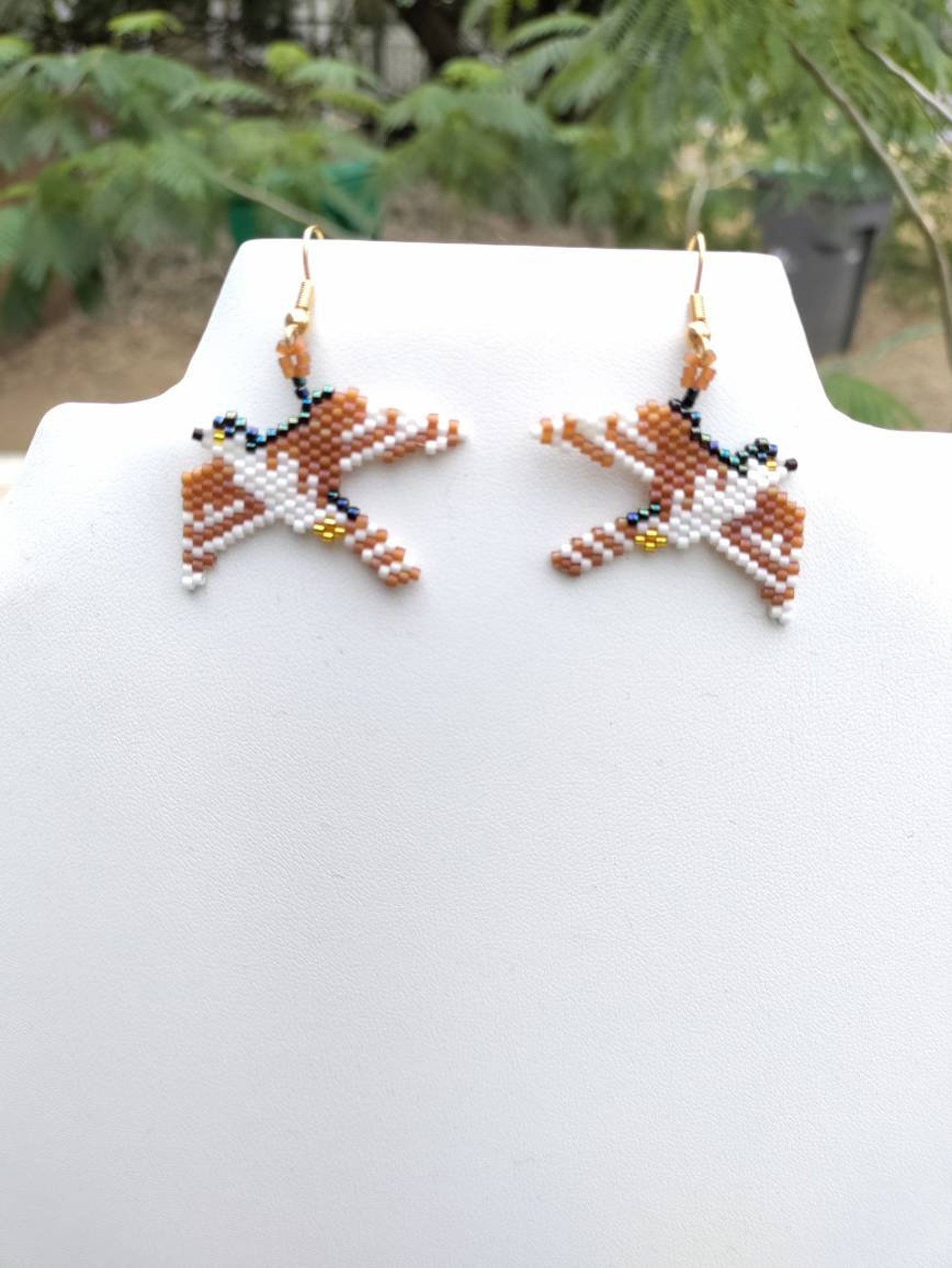 Native American Style Beaded Falcon in Flight Wild Life Bird - Etsy