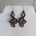 Native American Style Beaded Musical Note Black and Silver - Etsy