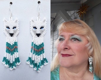Brick Stitch Wolf - Etsy