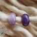Amethyst Set of 2 Dreadlock Beads Dread Jewelry Accessories - Etsy