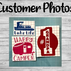 SVG Vector Download Lake Life Pontoon Boat - Etsy