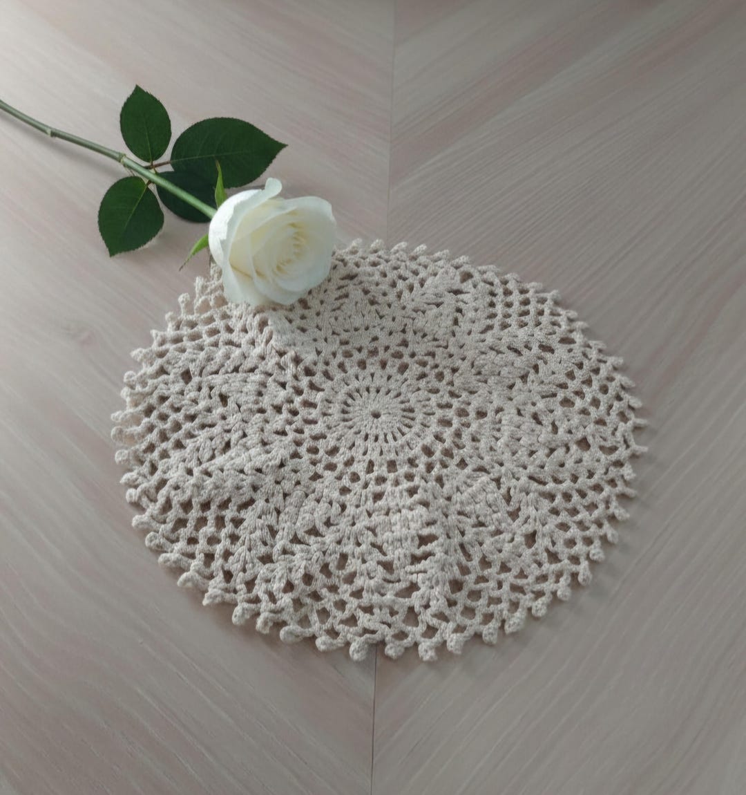 Crochet Vase Mat | Round Crochet Mat | Set of 3 - Etsy