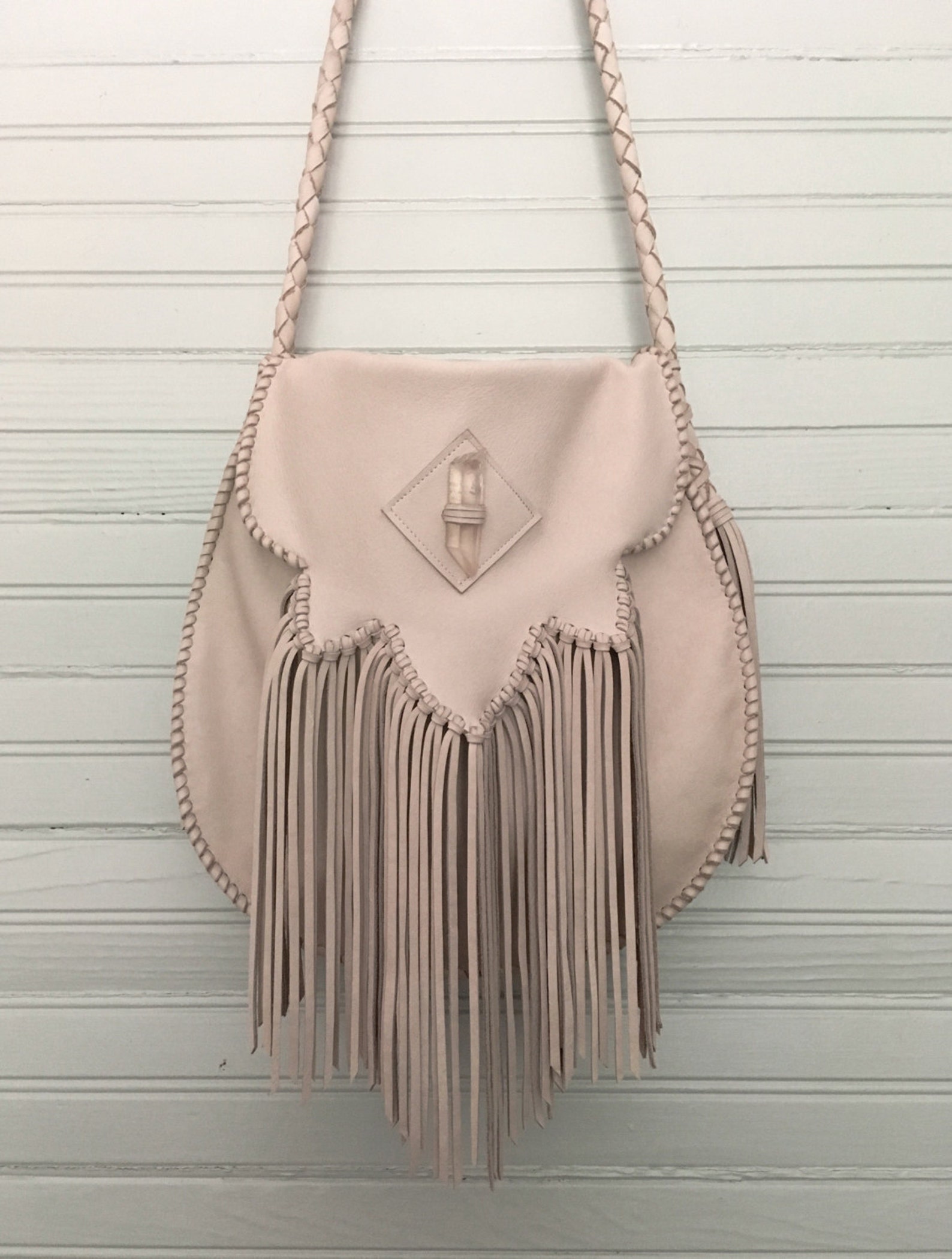 Sierra Fringe Bag With Crystal or Concho - Etsy