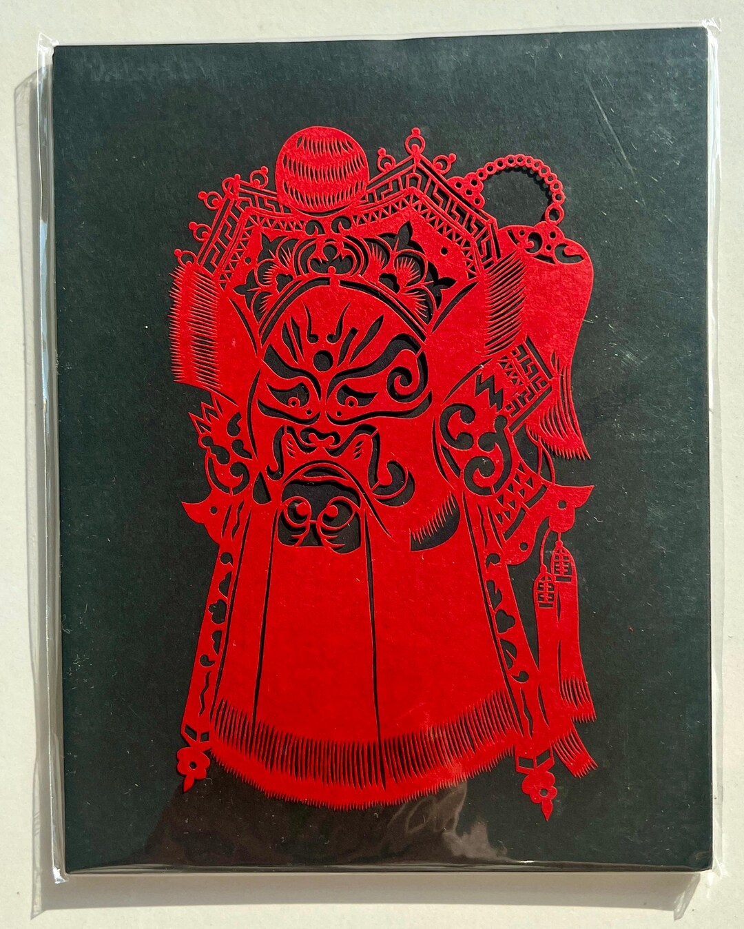 Traditional Chinese Handmade Paper Cutting "peking Opera" by Guiyan - Etsy
