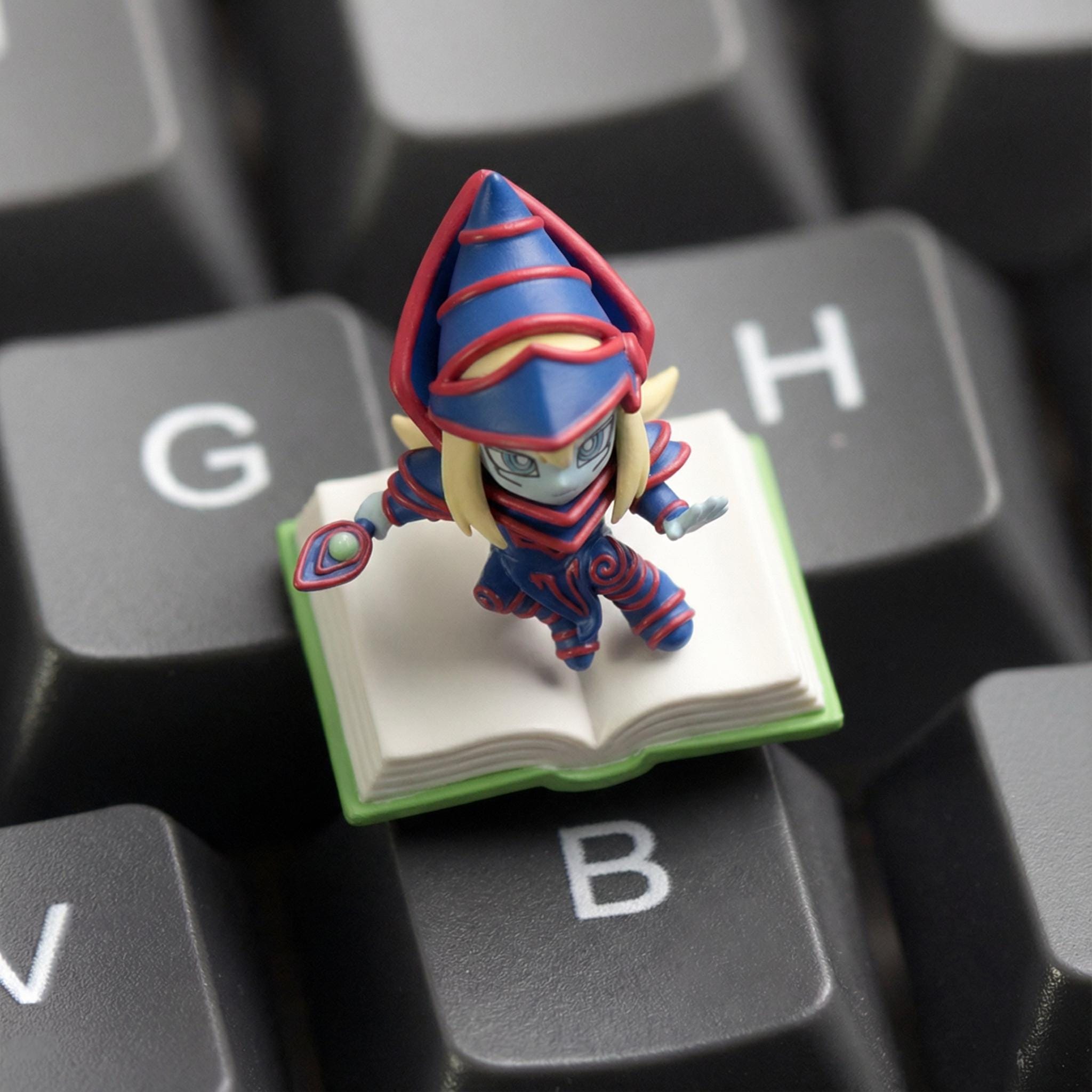 Yu-gi-oh Dark Magician Girl Artisan Keycap, Custom Anime Resin Keycaps ...