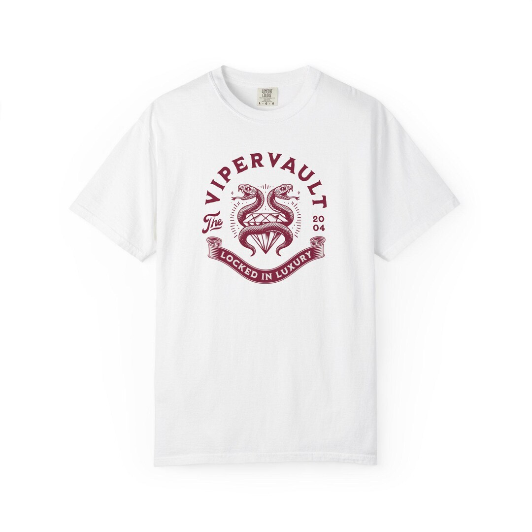 The Viper Vault Comfort Colors Unisex Cotton Graphic T-shirt - Etsy