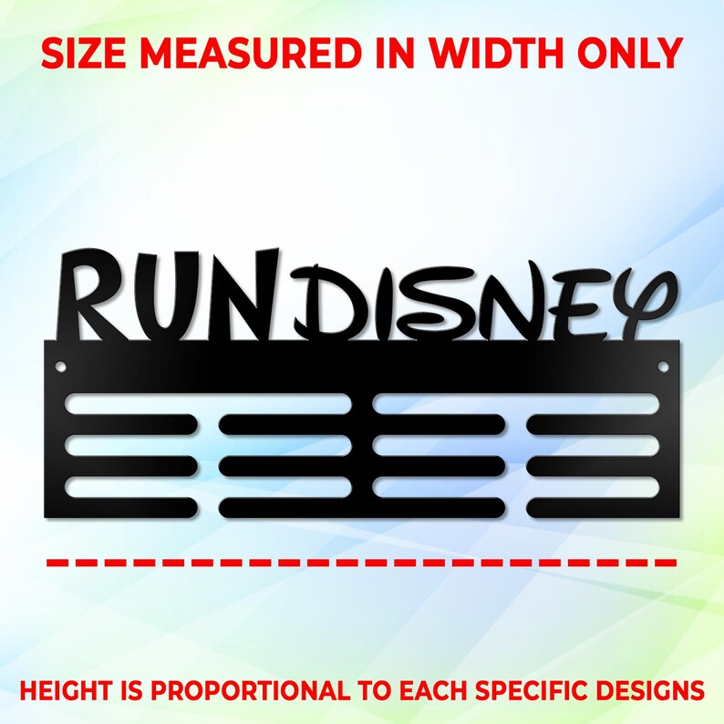 Rundisney Medal Hanger, Metal Race Ribbon Display, Runner Gift - Etsy