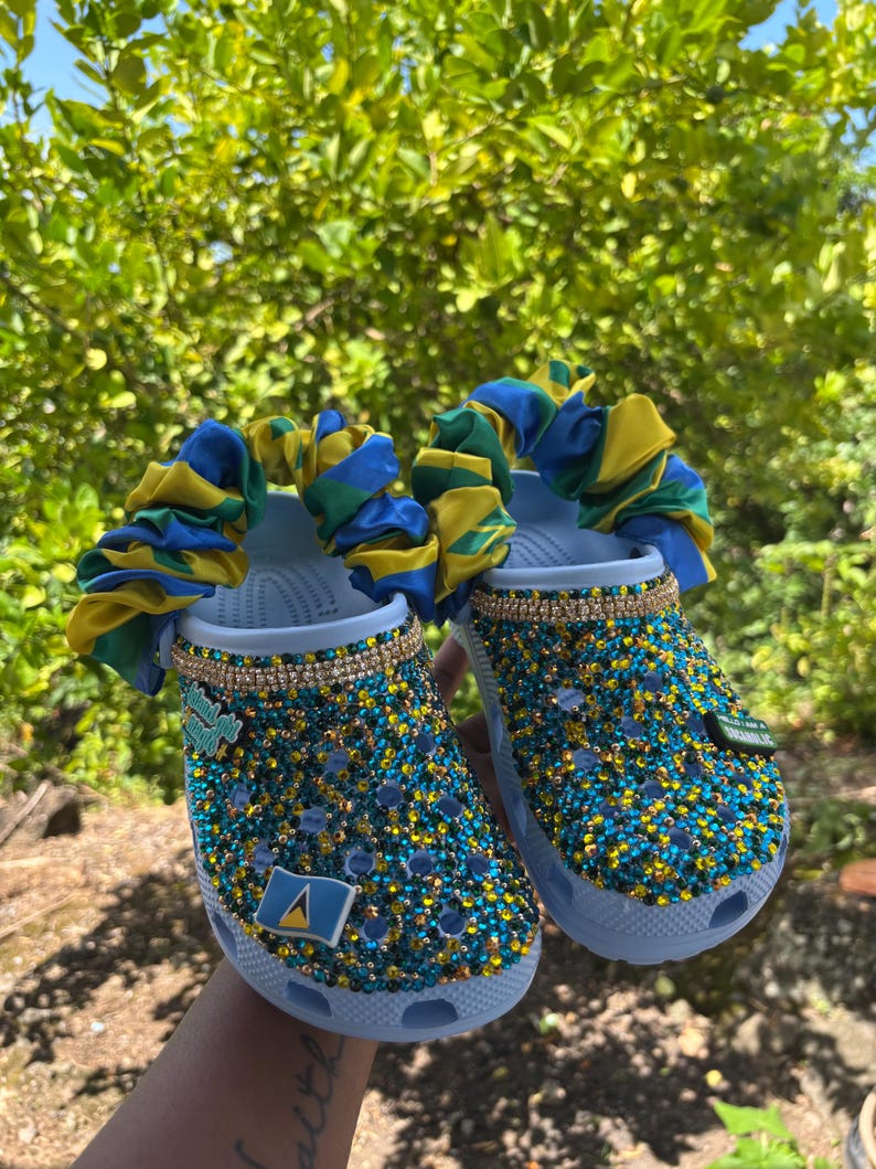 Custom Carnival Crocs - Etsy UK