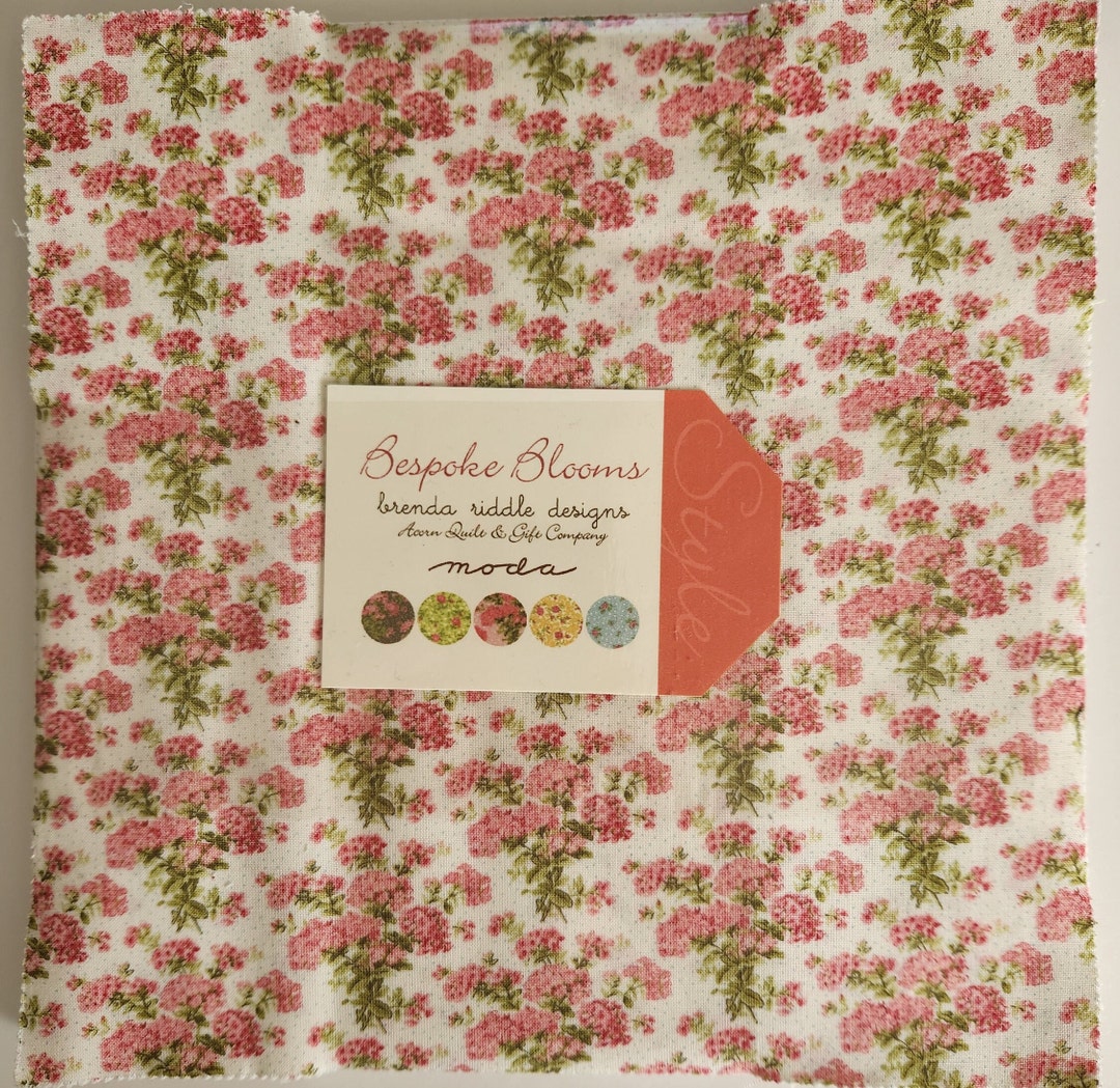 Bespoke Blooms by Brenda Riddle Designs for Moda Fabrics, OOP, HTF ...
