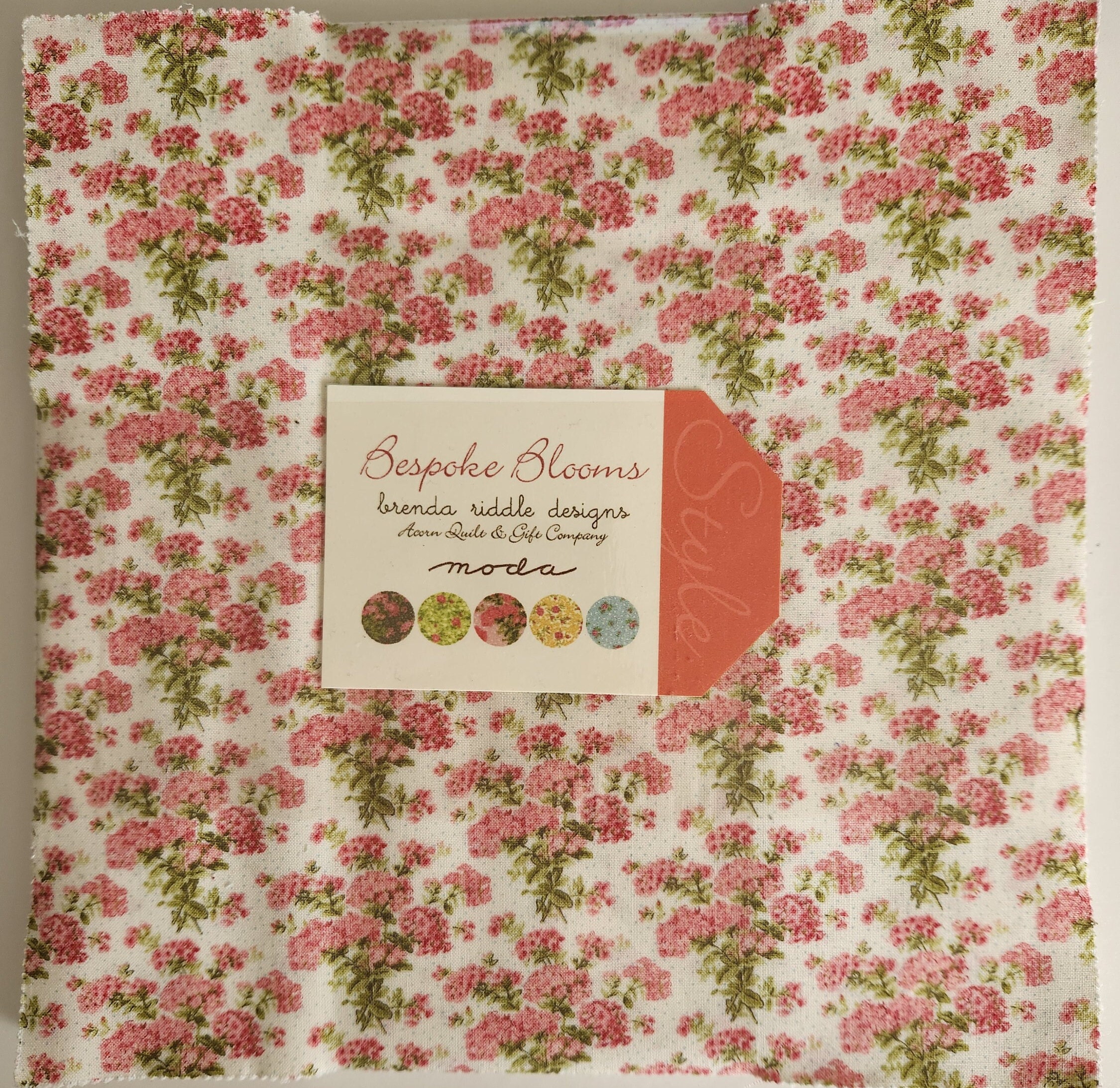 Bespoke Blooms by Brenda Riddle Designs for Moda Fabrics, OOP, HTF ...