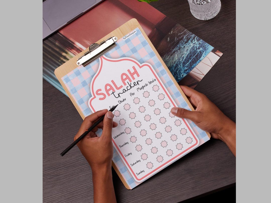 Kids Salah Tracker Printable | Islamic Prayer Reward Chart (PDF) - Etsy ...