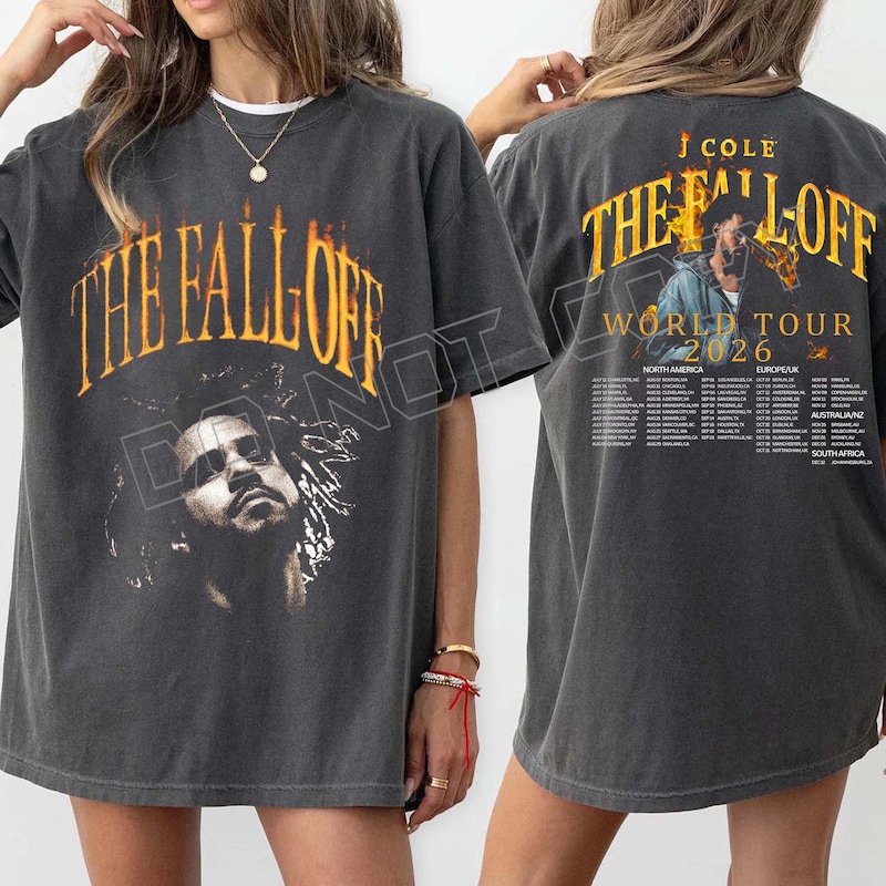 J Cole Fall off Shirt - Etsy