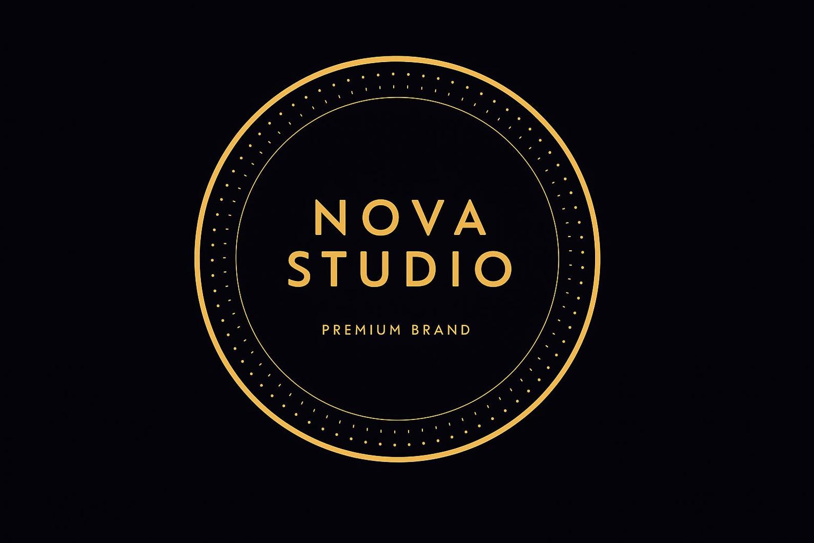Modern Gold Logo Instant Download - Etsy