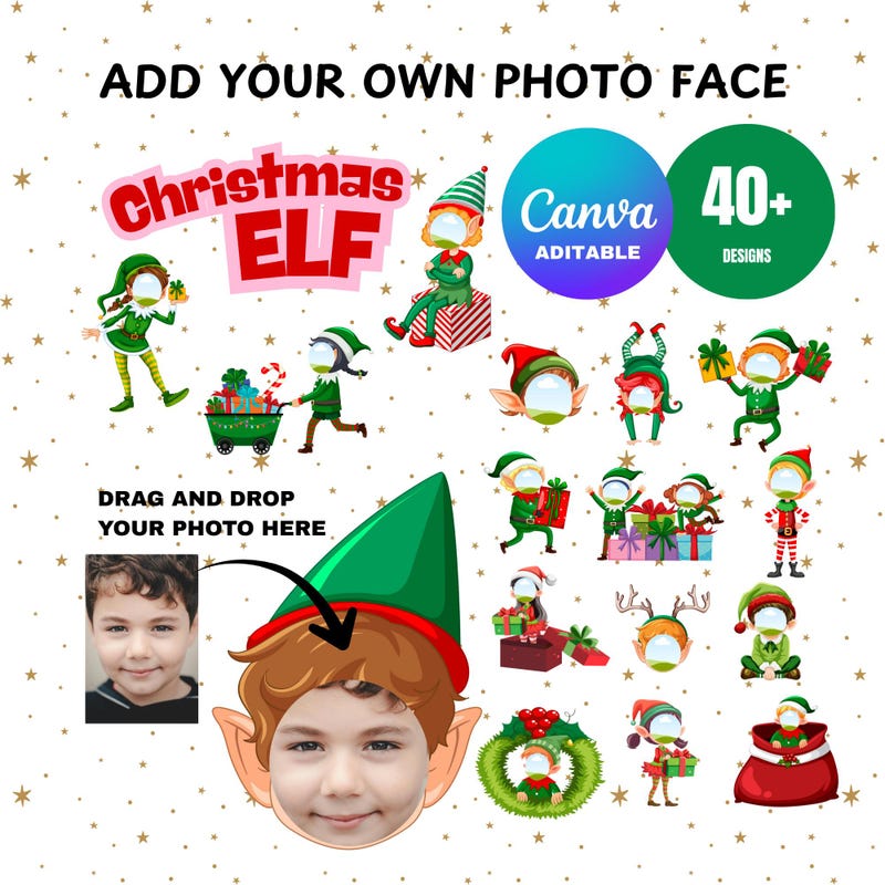 Elf Photo Craft - Etsy