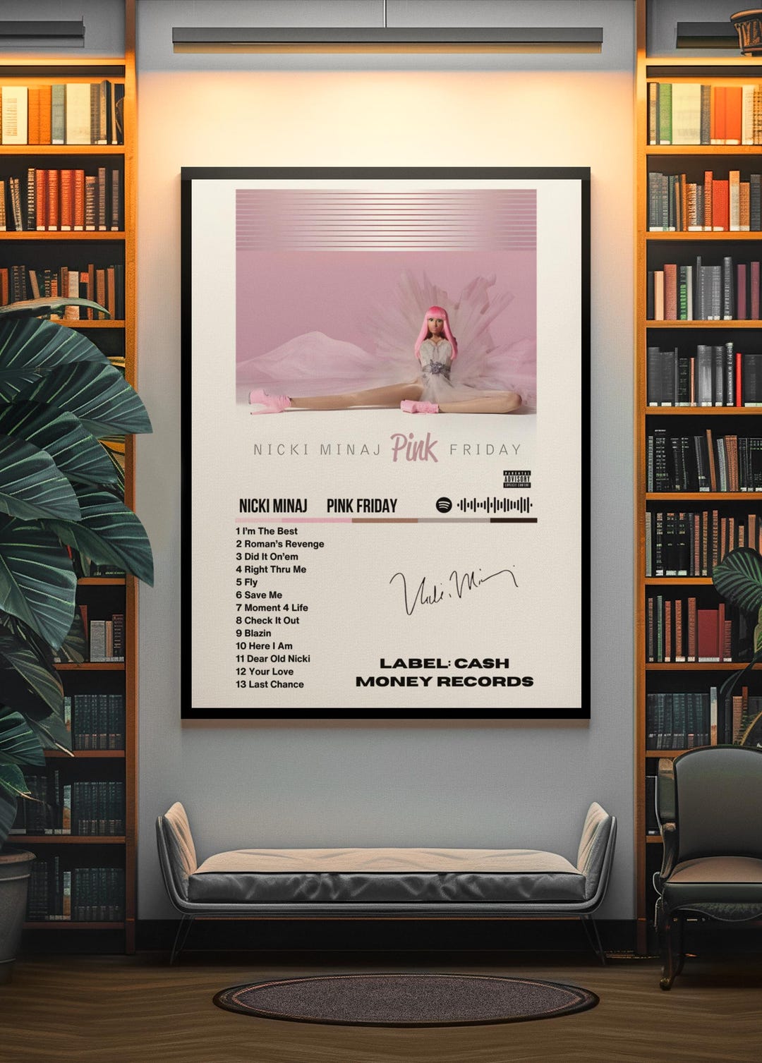 Timeless Nicki Minaj Pink Friday Album Tracklist | 2010s Nostalgic Room ...