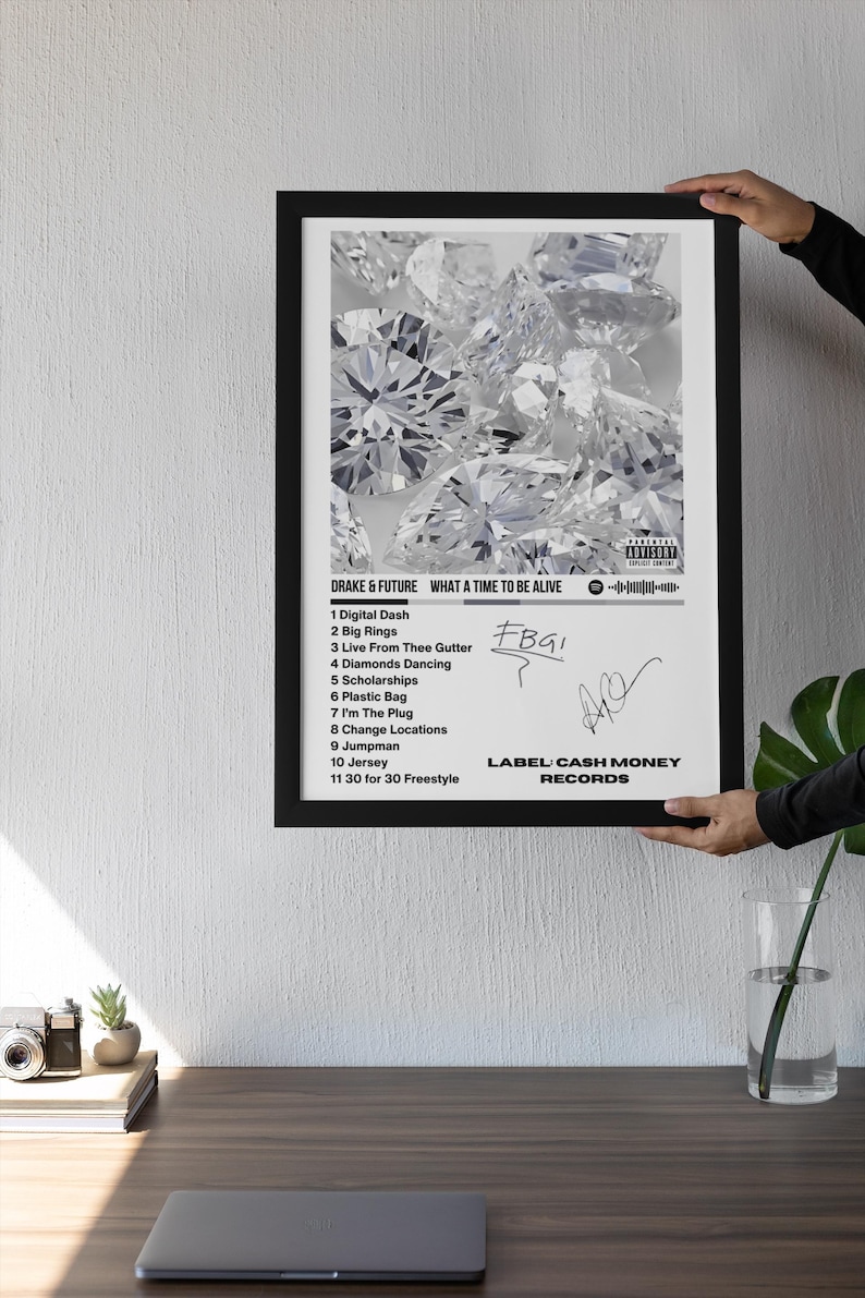 Y2K Drake X Future What A Time to Be Alive | Hip Hop Room Decor ...