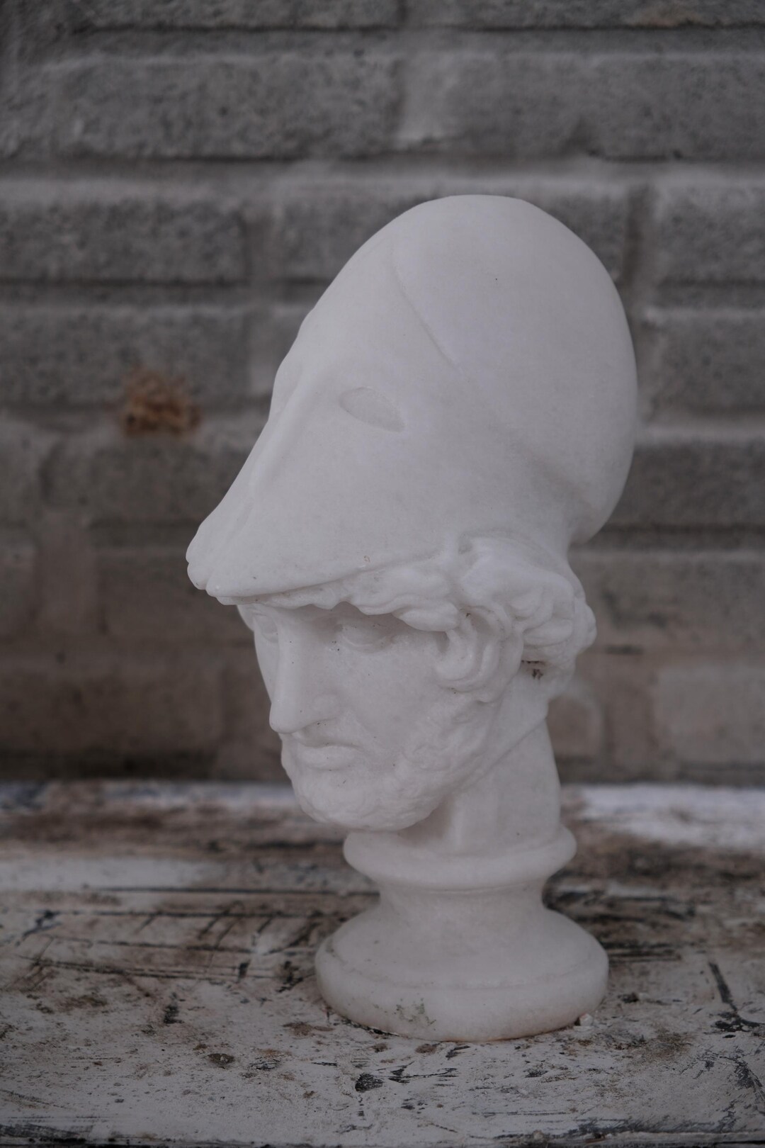 Bust of the So-called Phocion 40cm – Hand Carved Natural Marble ...