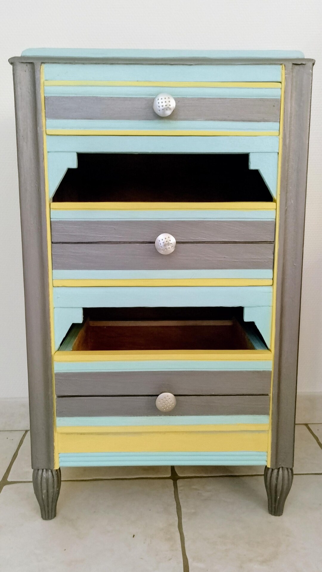 Restored and Repainted Vintage-style Chest of Drawers - Etsy Australia