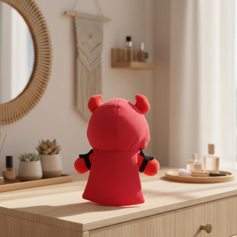 Game Roblox Forsaken Chance Plushie – Red Edition Gubby, 25cm Collector ...