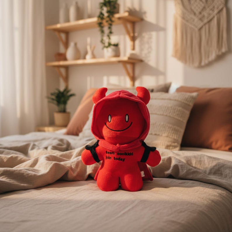 Game Roblox Forsaken Chance Plushie – Red Edition Gubby, 25cm Collector ...